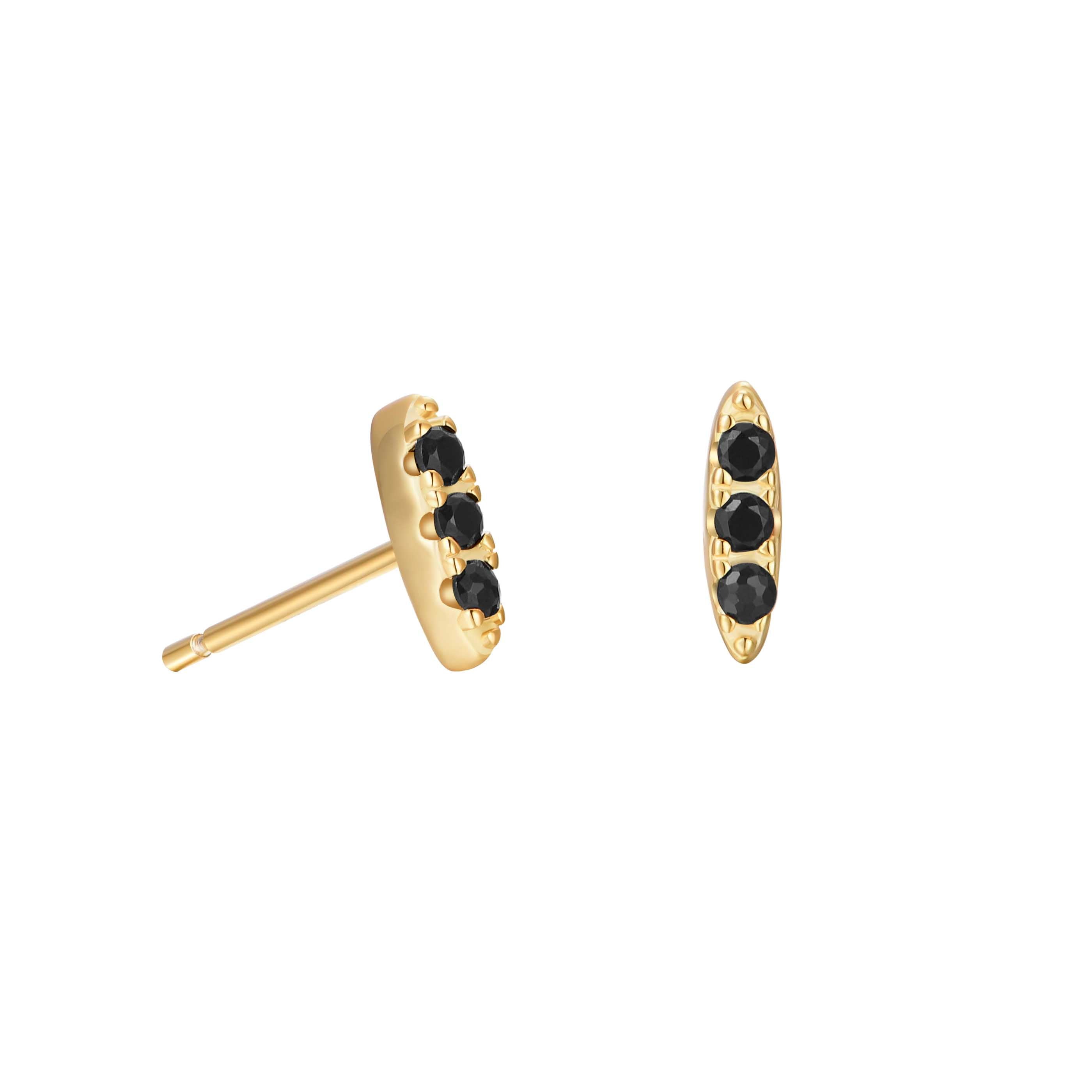 Onyx Studs – Hoft Studio